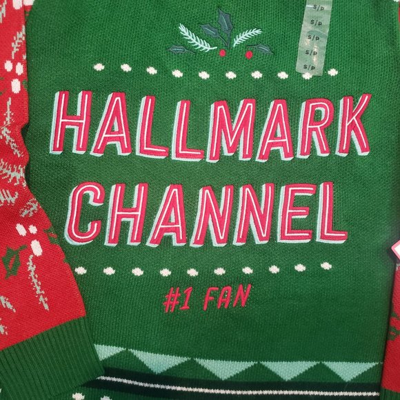 Hallmark | Sweaters | Hallmark Channel Fan Sweater | Poshmark